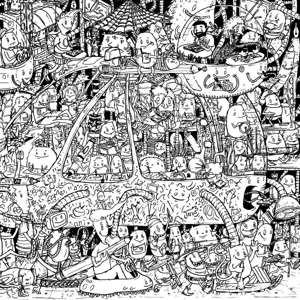 Doodle Caravan Drawing Challenge Submission By Chris Fraser Doodle