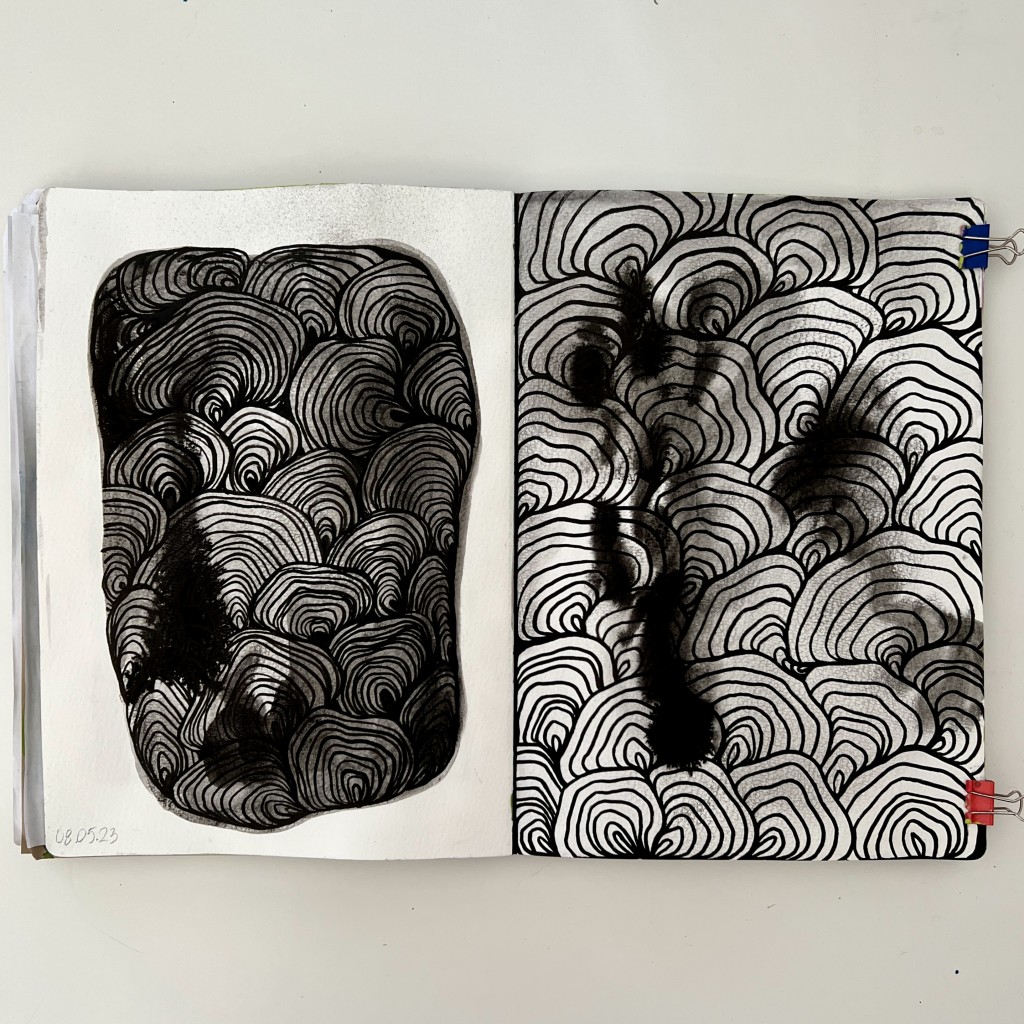 Squiggles and Wiggles drawing by Steph | Doodle Addicts