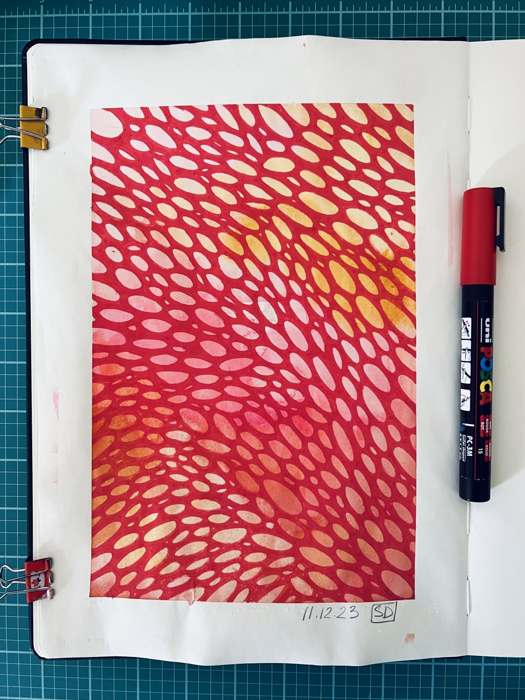 Red Hot Loopy Doodles drawing by Steph | Doodle Addicts