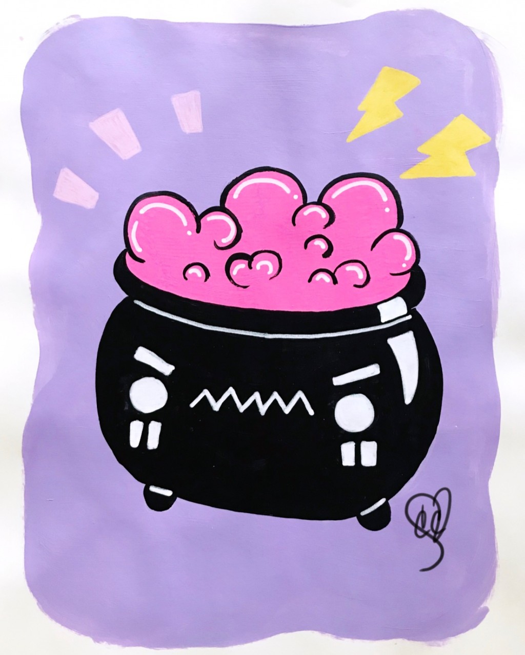 Bubbly Boi drawing by Carla Carrasco | Doodle Addicts