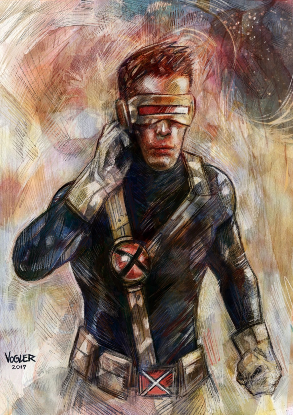 Cyclops drawing by Ryan Vogler | Doodle Addicts