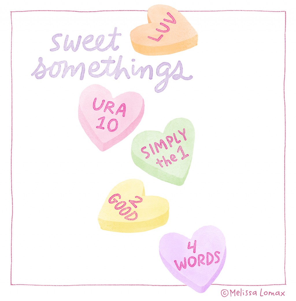 Sweet Somethings drawing by Melissa Lomax | Doodle Addicts