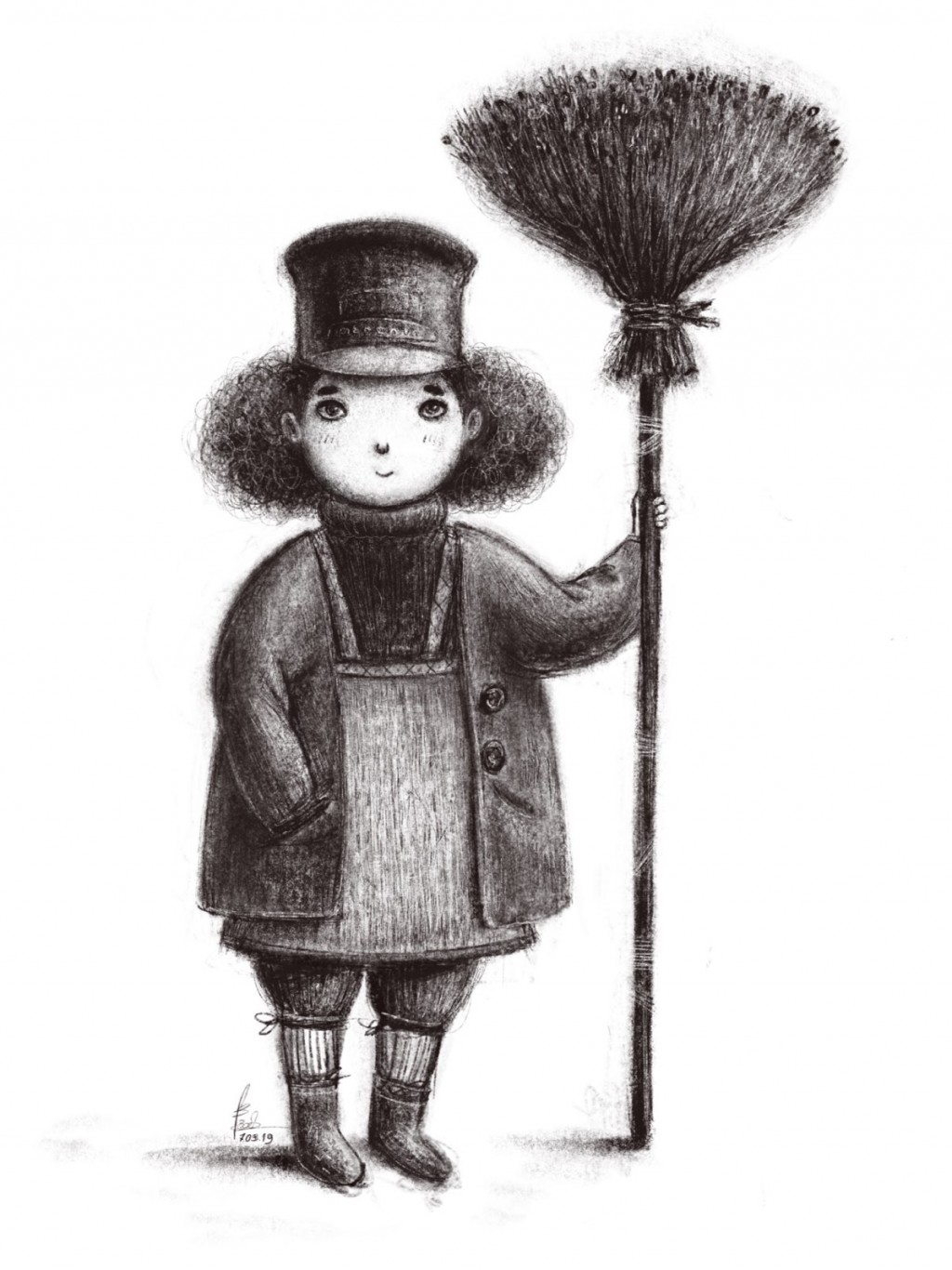 Caretaker drawing by Chemical Sister | Doodle Addicts