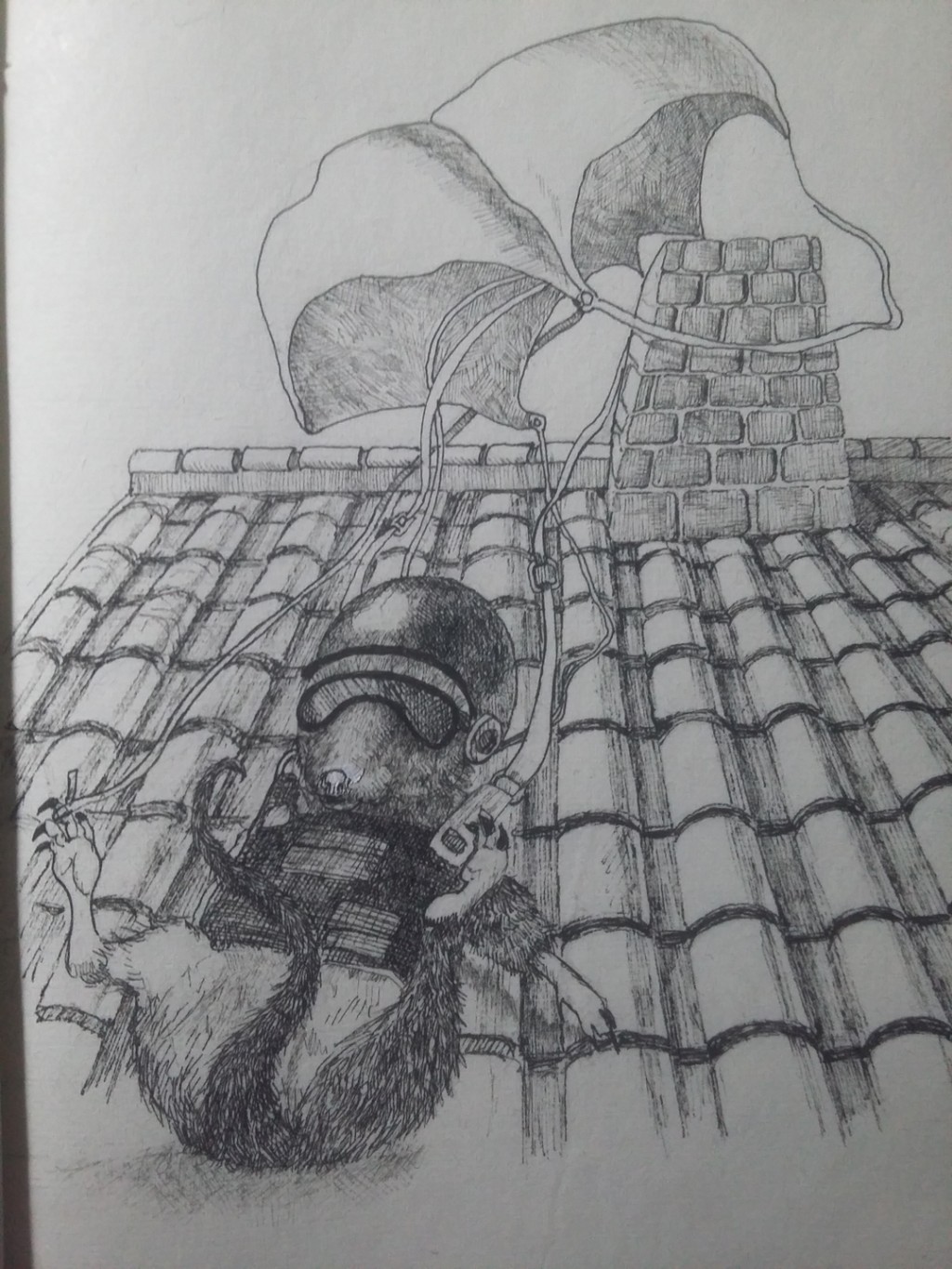 Jolt drawing by Val Myburgh | Doodle Addicts