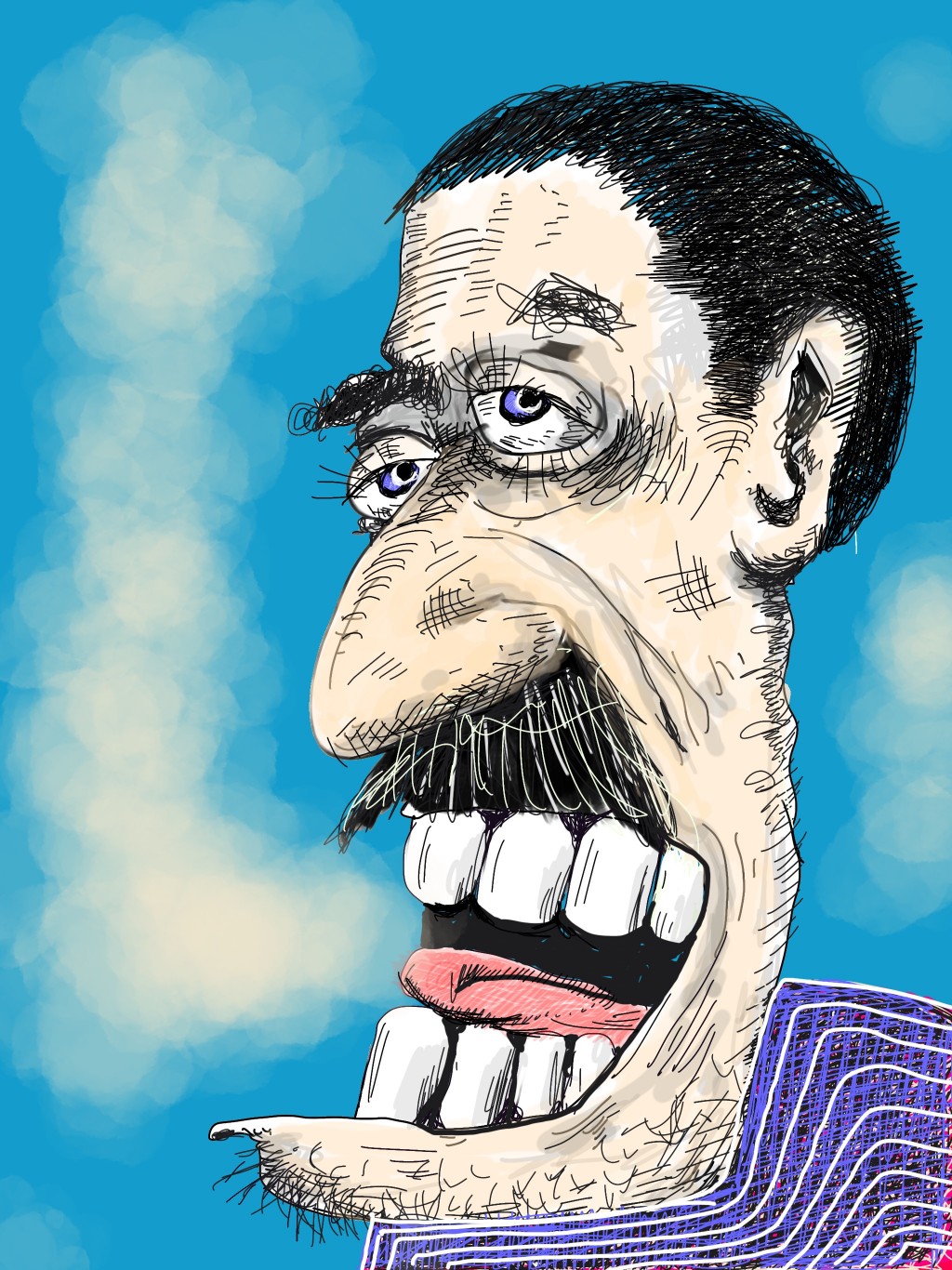 Untitled drawing by Jonathan plotkin | Doodle Addicts