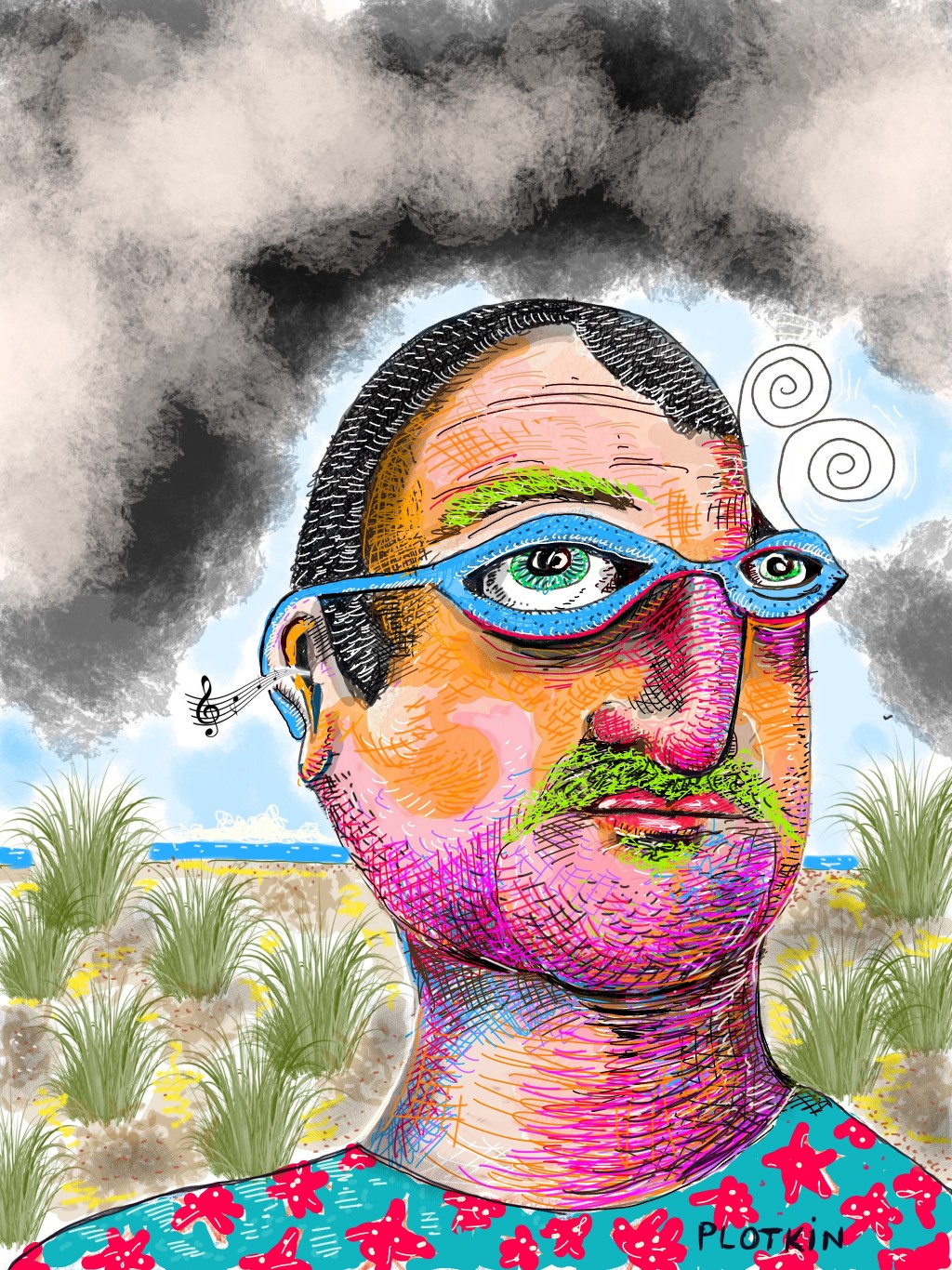 Untitled drawing by Jonathan plotkin | Doodle Addicts