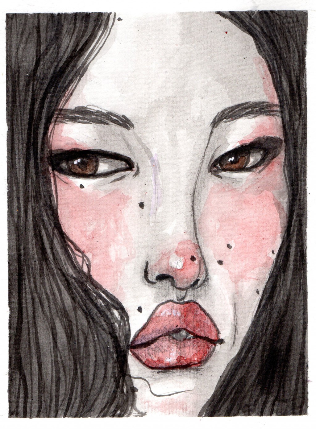 Tsunaina drawing by Elifregeac | Doodle Addicts