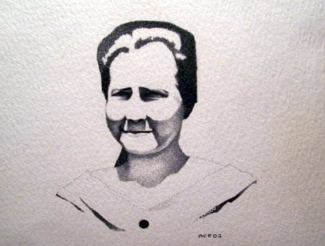 Nanay drawing by Jason Cabuquit Polintan | Doodle Addicts