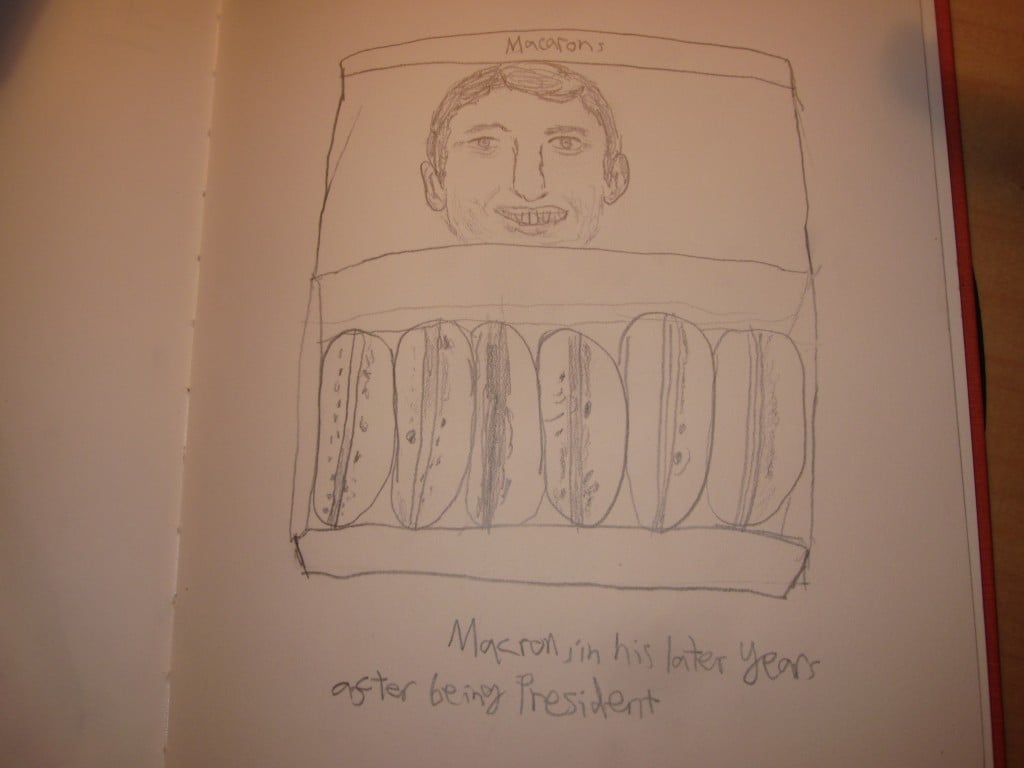 Portrait of Emmanuel Macron(unfinished) drawing by Ibby Brown | Doodle ...