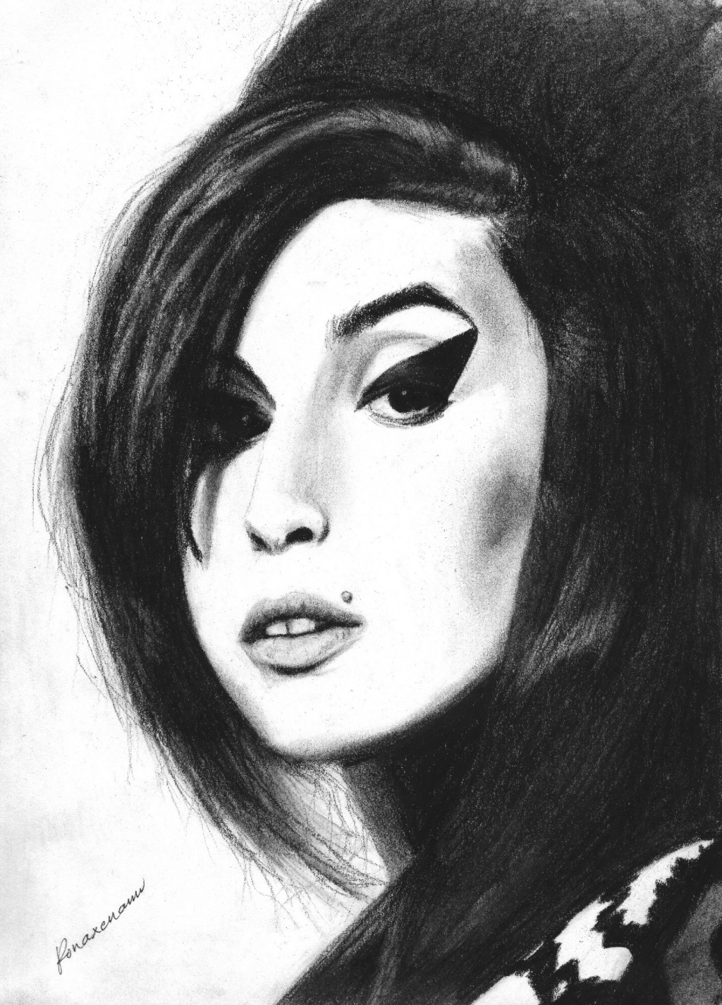 Amy Amy Amy drawing by Roxana Romero | Doodle Addicts