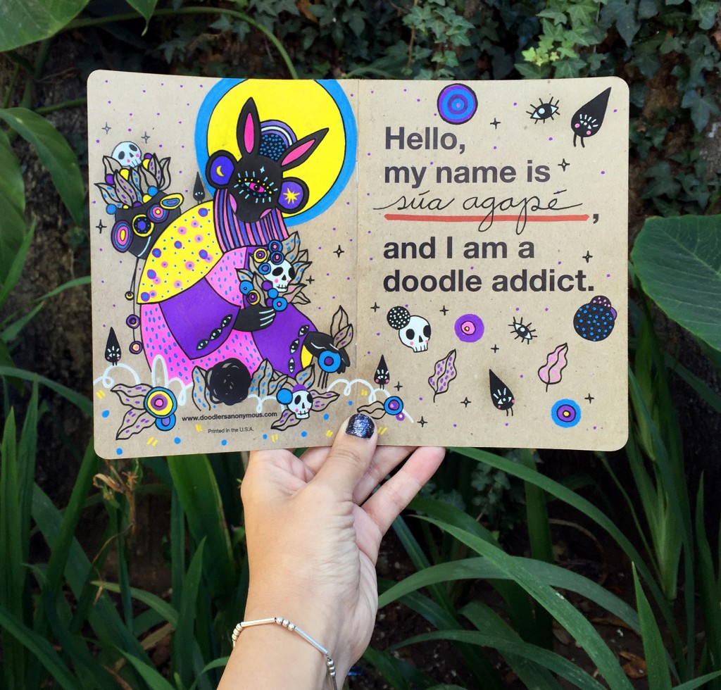 Doodle Addicts Sketchbook! drawing by Súa Agapé | Doodle Addicts