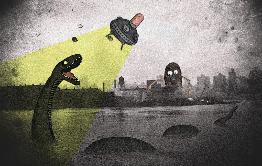 Nessy drawing by Francisco Toledo | Doodle Addicts