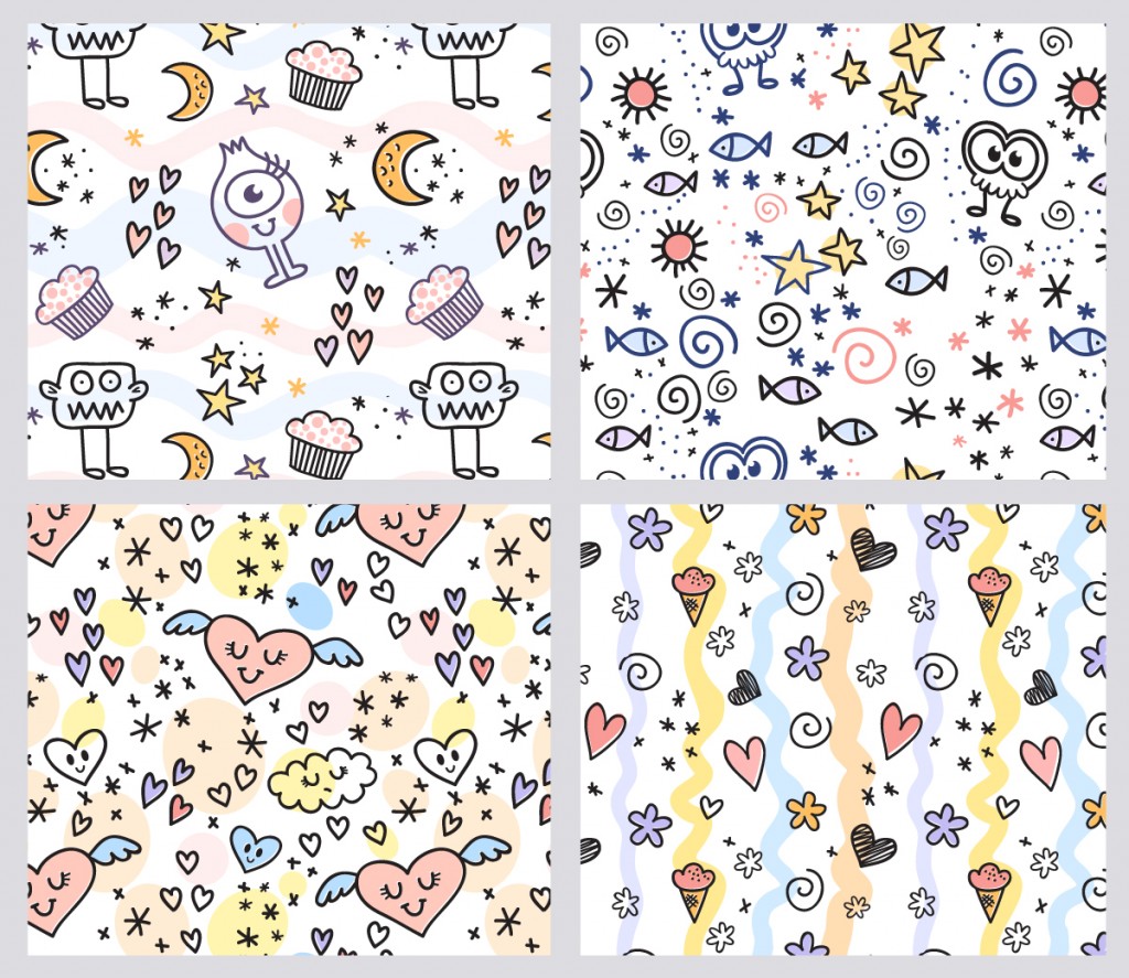 Doodle Patterns drawing by Tatiana Cociorva | Doodle Addicts