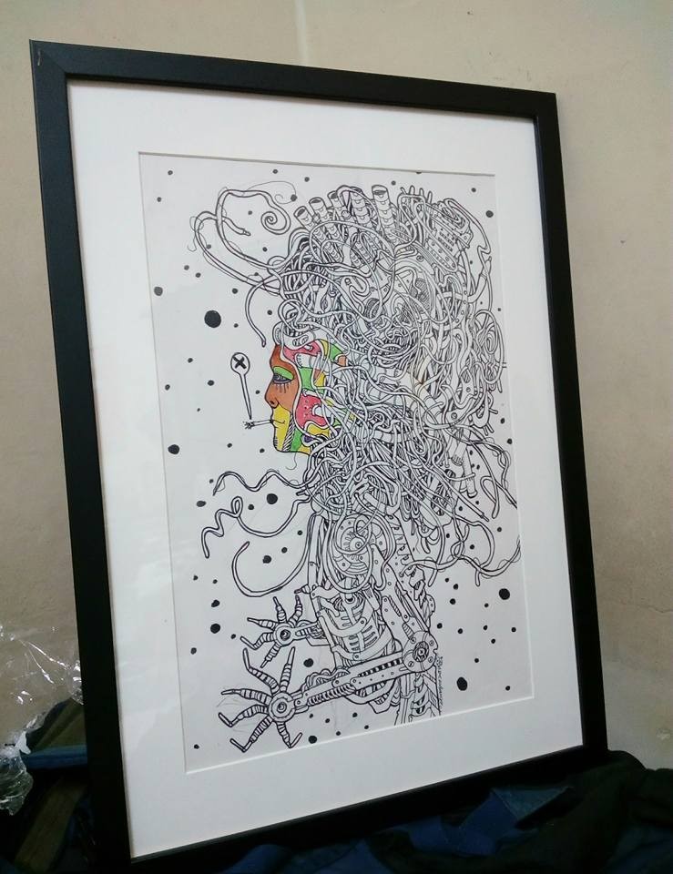 Escape drawing by AKU NAPIE | Doodle Addicts