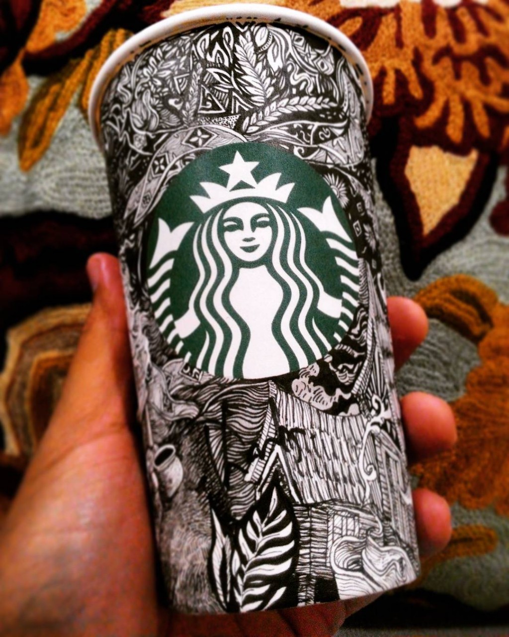 Starbucks Cup Drawing