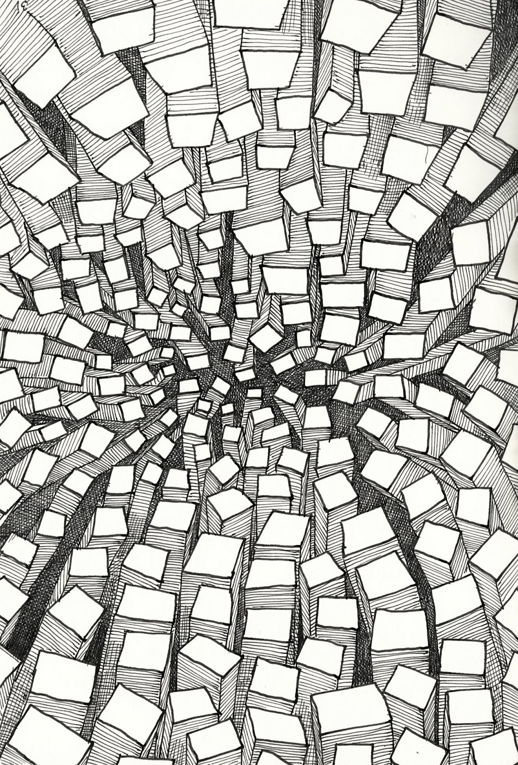 Chunky drawing by Duncan Weller | Doodle Addicts