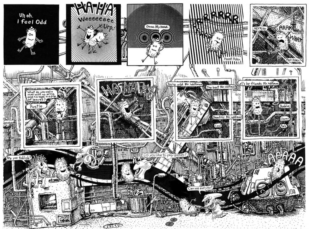 From the Wolfman Experiment drawing by Duncan Weller | Doodle Addicts