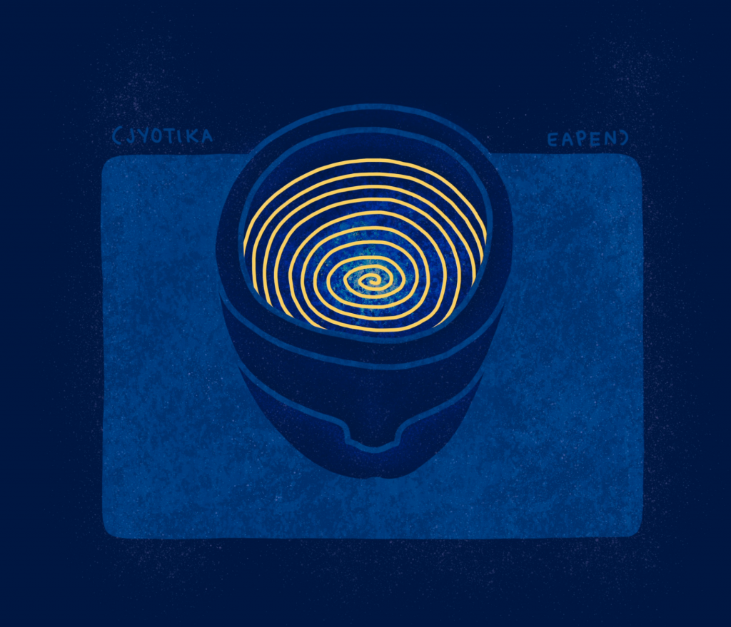 Whirlpool head drawing by Jyotika E | Doodle Addicts