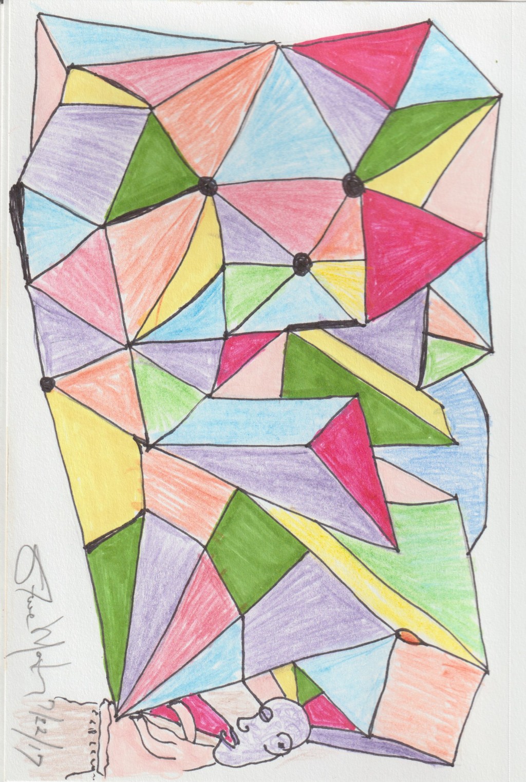 Controlled Creation drawing by Steve Martinez | Doodle Addicts