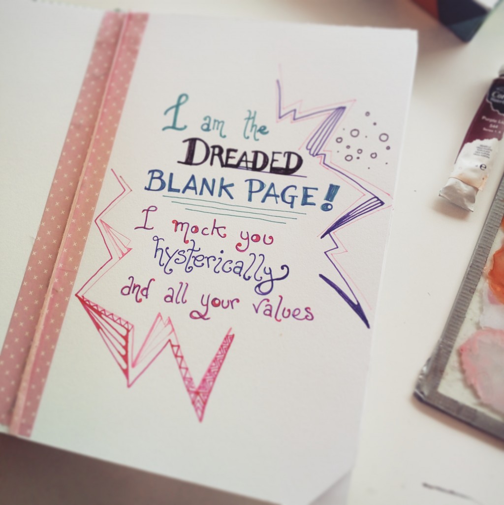 Blank Page drawing by Sophia Murray | Doodle Addicts