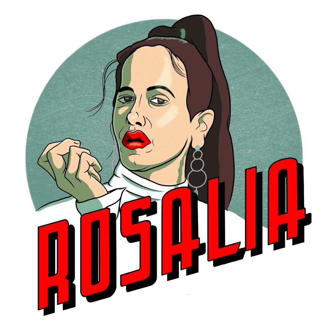 Rosalía drawing by Ralf Wandschneider | Doodle Addicts