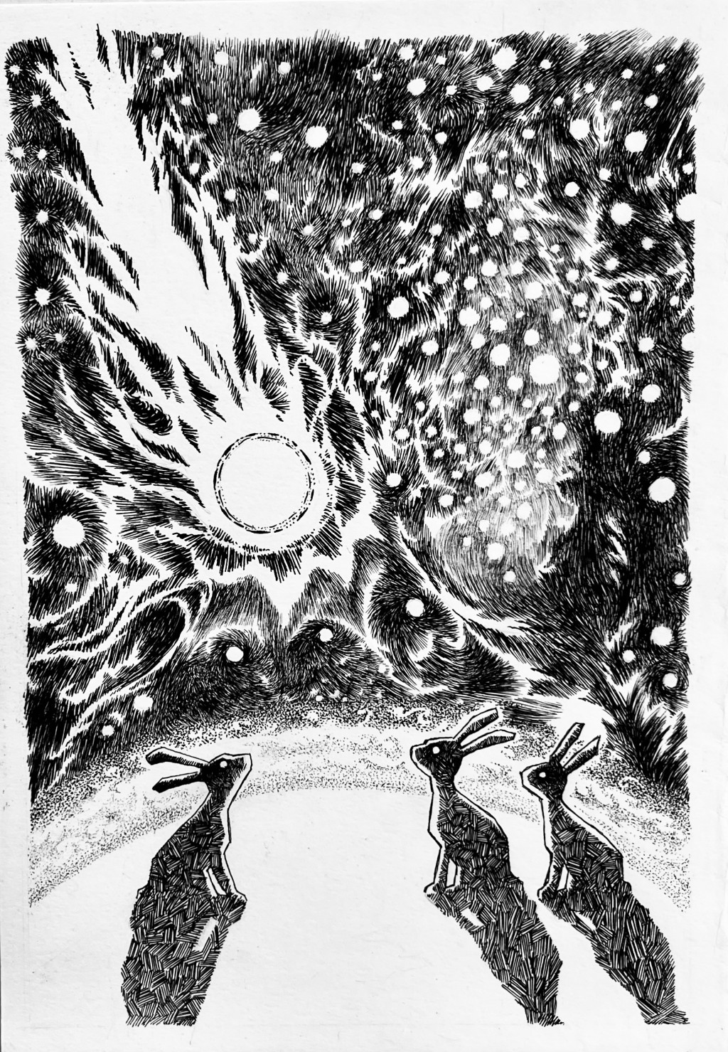 Returnes drawing by Kimmo Oja | Doodle Addicts