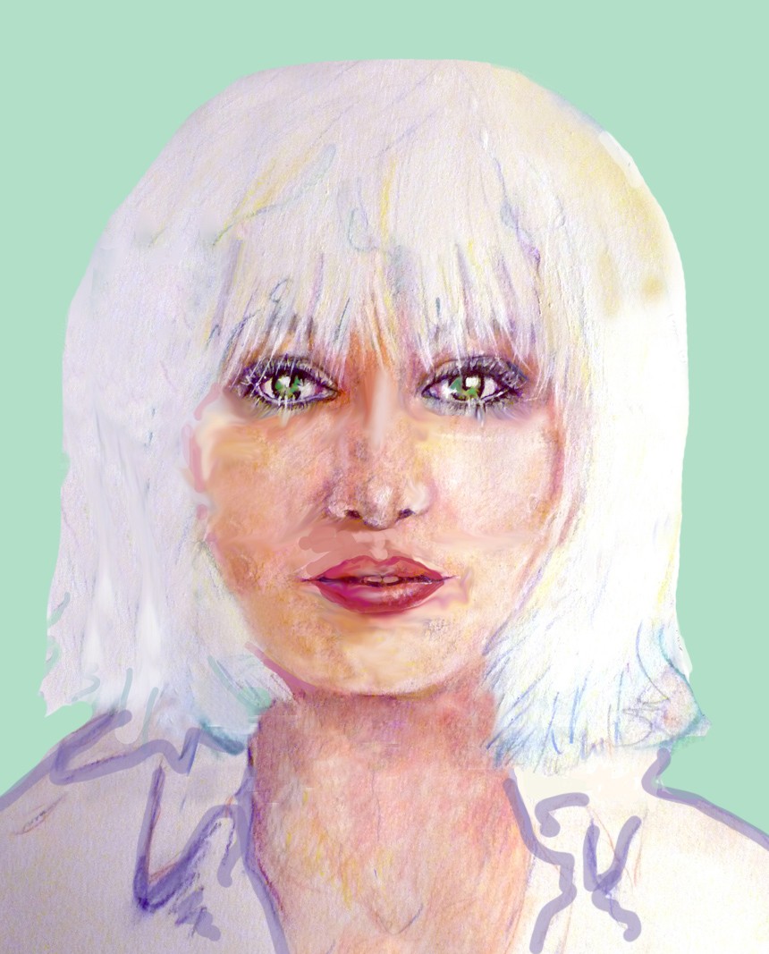 doodle self-portrait drawing by Celeste | Doodle Addicts