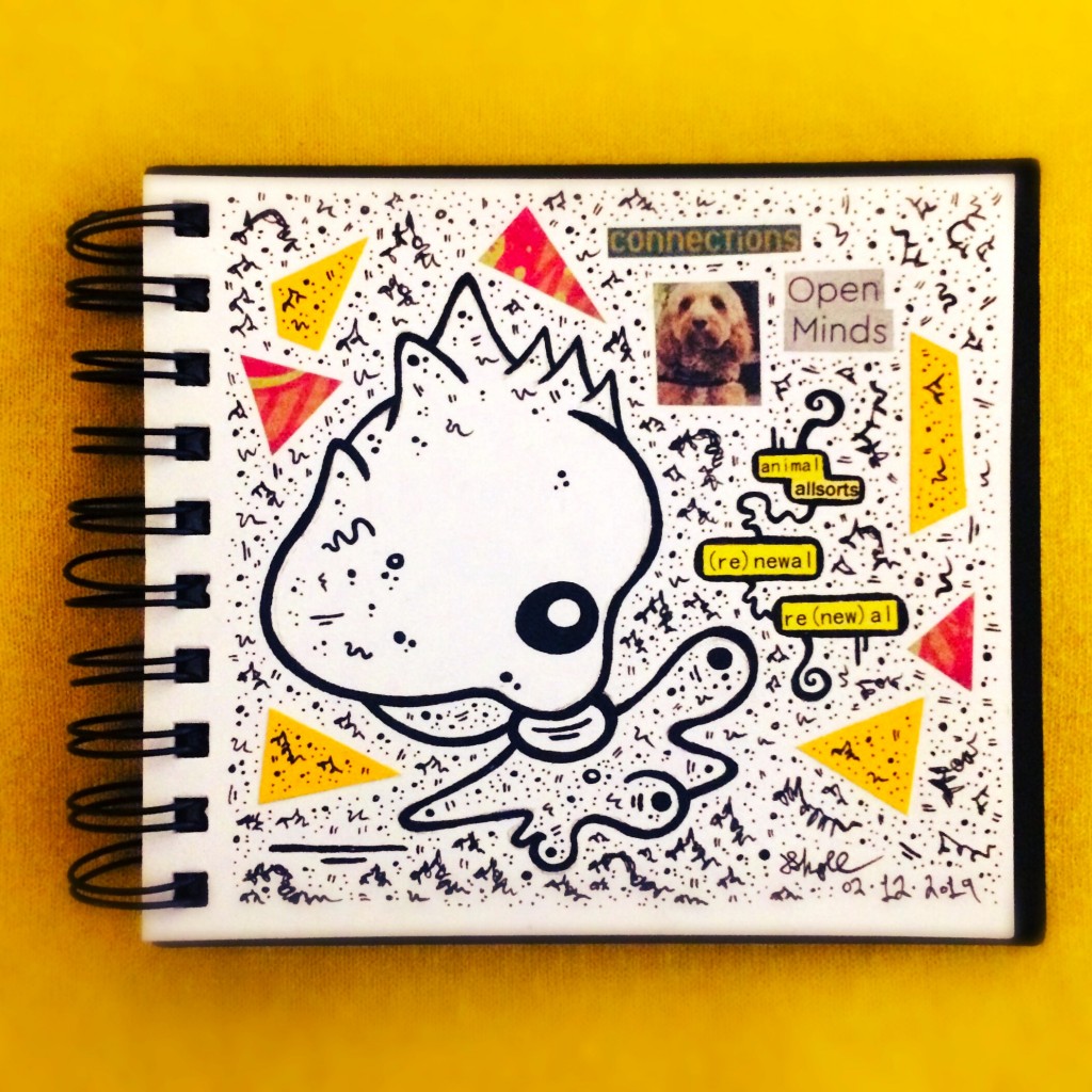 “Rainforest Ghetto”, December 2019. drawing by Bleu Hope | Doodle Addicts