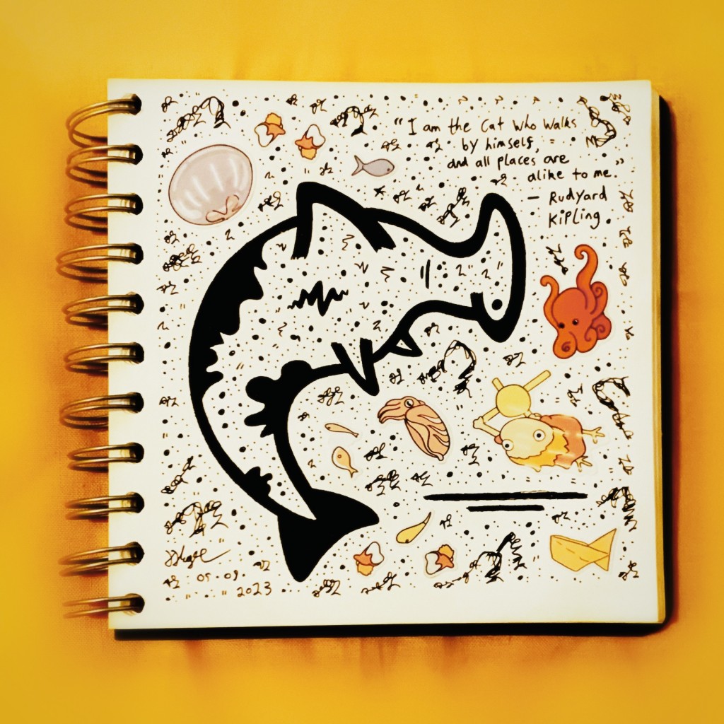 “His Incorrigible Majesty”, August 2023. drawing by Bleu Hope | Doodle ...