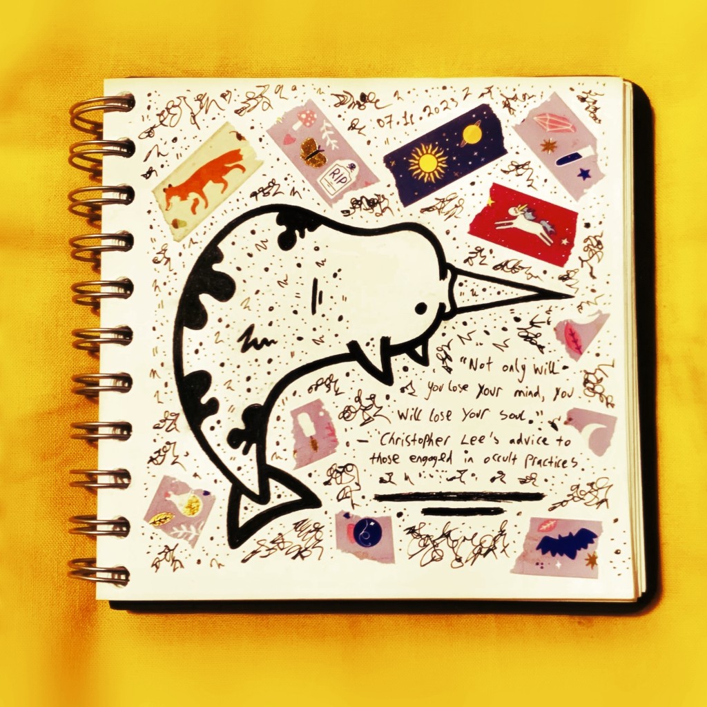 “Praise You (Said Crazed Me)”, November 2023. drawing by Bleu Hope ...