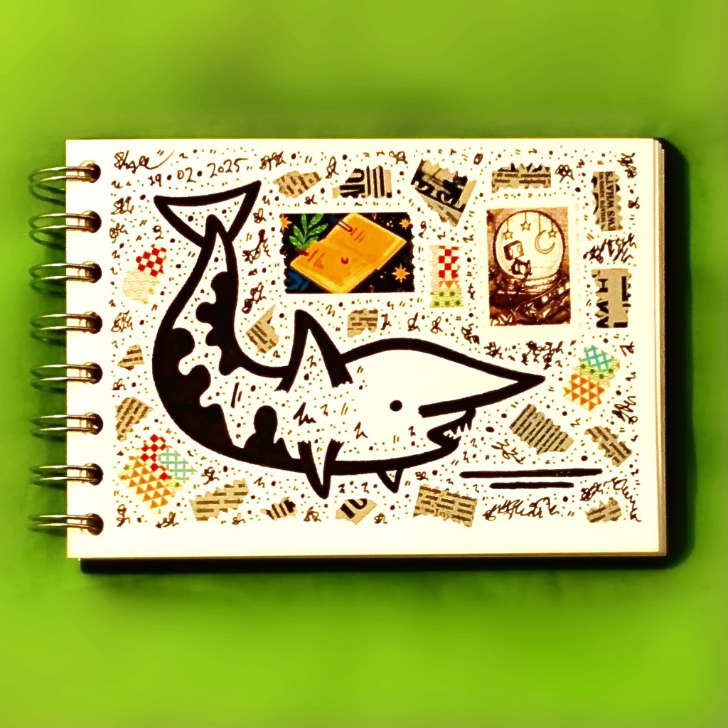 “Goblin Dub”, February 2025. drawing by Bleu Hope | Doodle Addicts