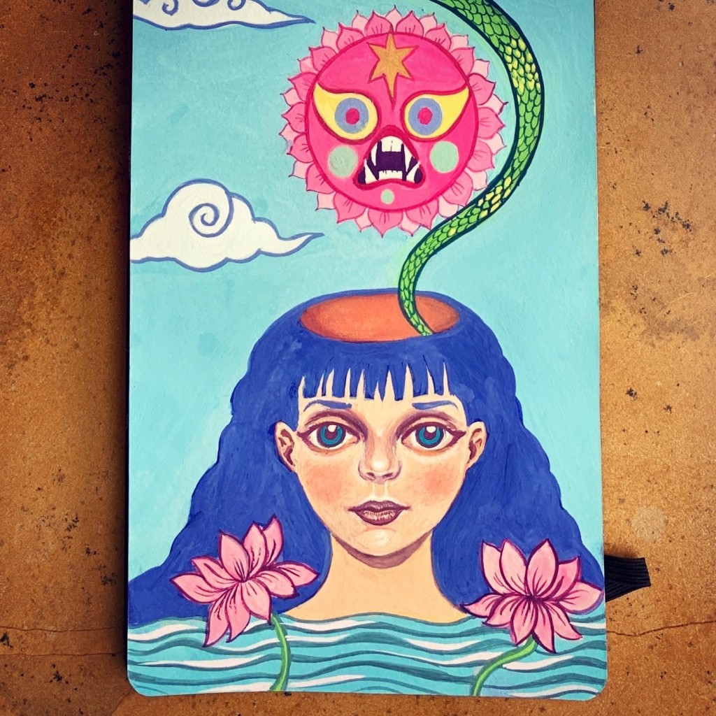 Sun, Moon and Stars drawing by rhea daniel | Doodle Addicts