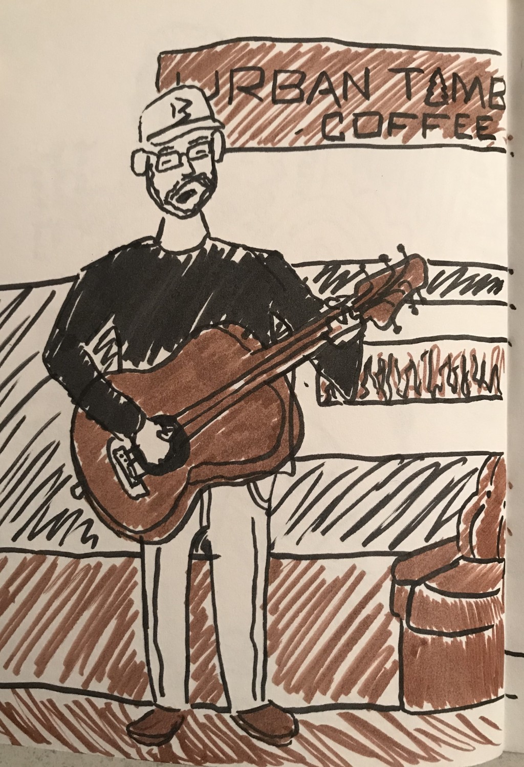 Open mic drawing by Embracing nightmares | Doodle Addicts