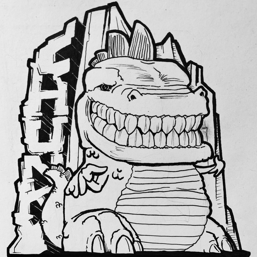 Chunky drawing by Embracing nightmares | Doodle Addicts