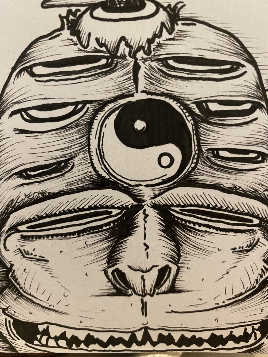 Monster mash.... drawing by Embracing nightmares | Doodle Addicts