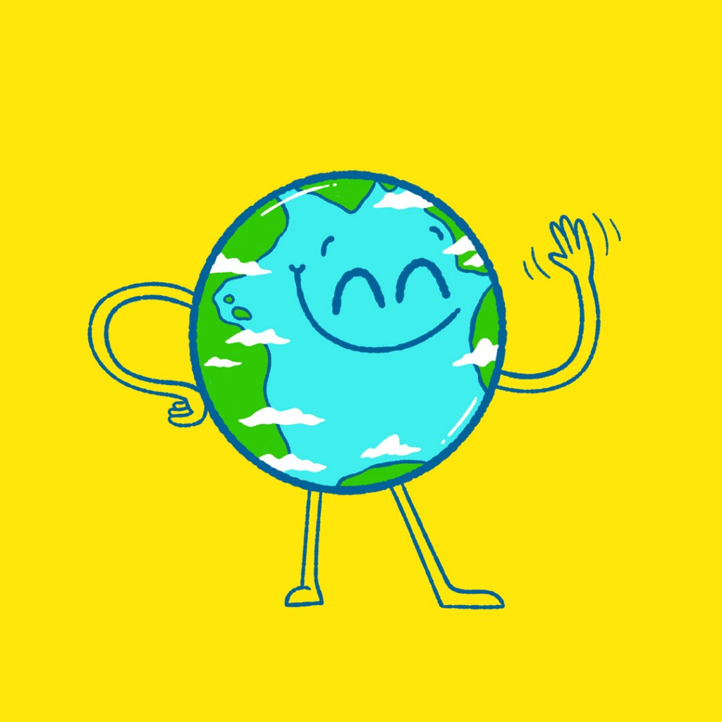 Earth Day drawing by Jason Heglund | Doodle Addicts