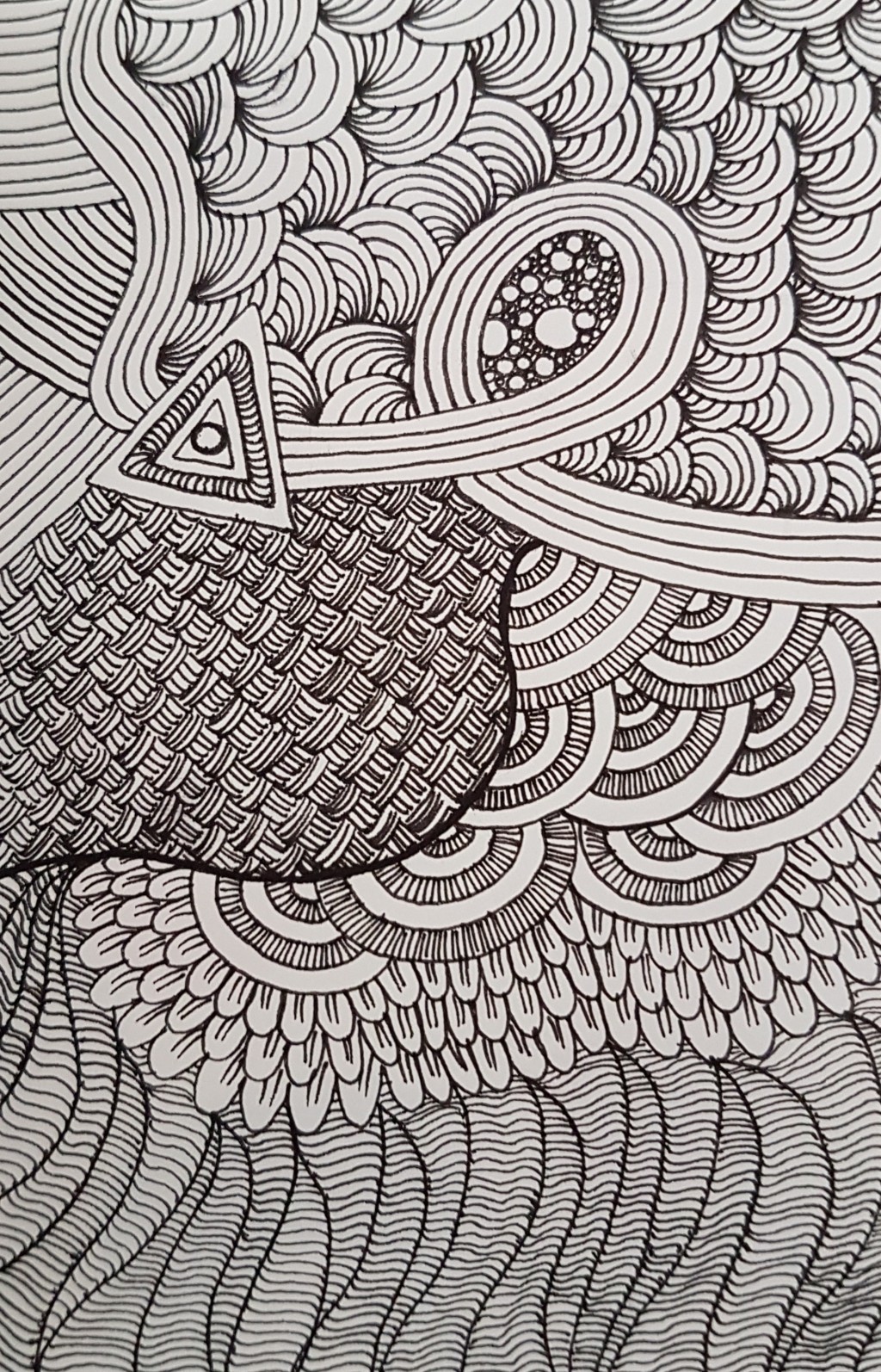 Mindless doodle drawing by Jasmin | Doodle Addicts