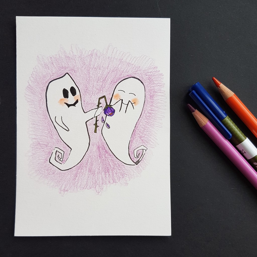 Inktober prompt 1 - Friend drawing by Jasmin | Doodle Addicts