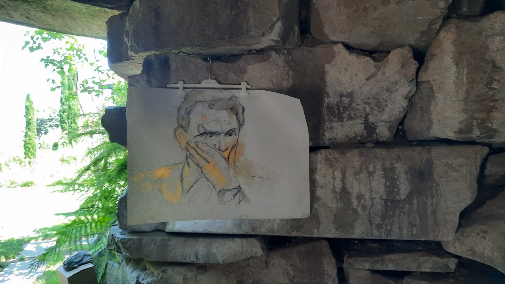 cave man drawing by Paul Mennea | Doodle Addicts