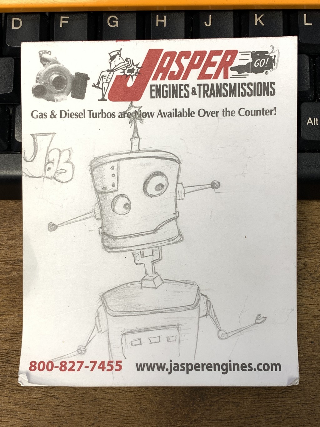Jasper the robot drawing by Christy Van Orden | Doodle Addicts