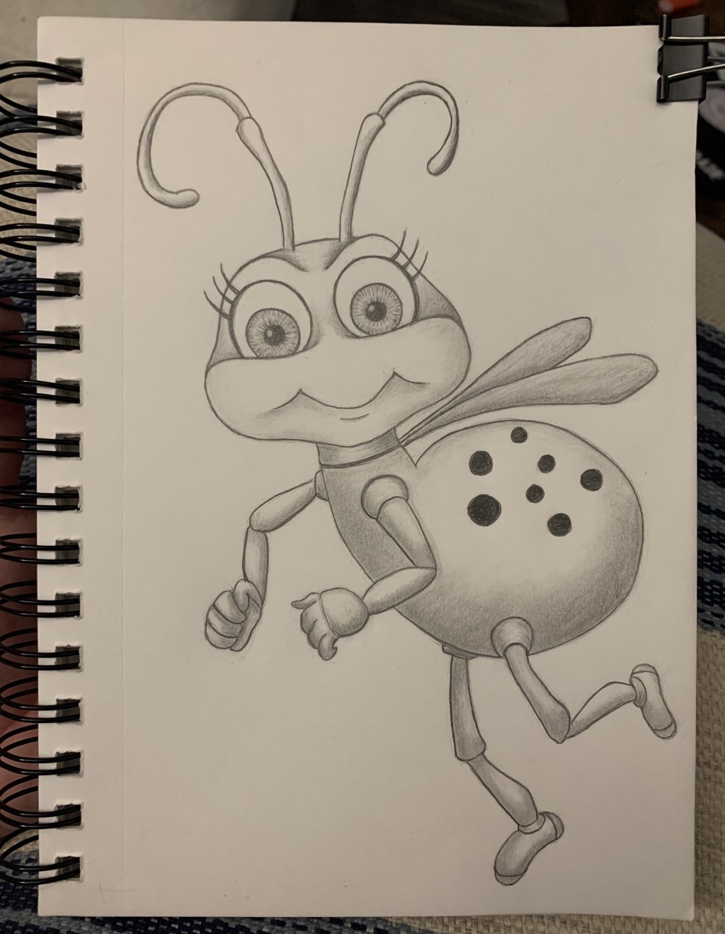 Dot, bugs life drawing by Christy Van Orden | Doodle Addicts