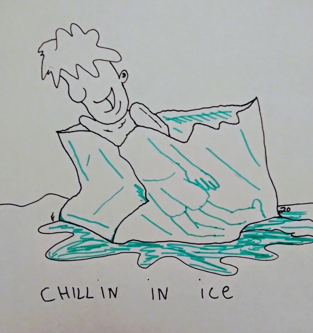 Chill out drawing by Robert Falagrady | Doodle Addicts
