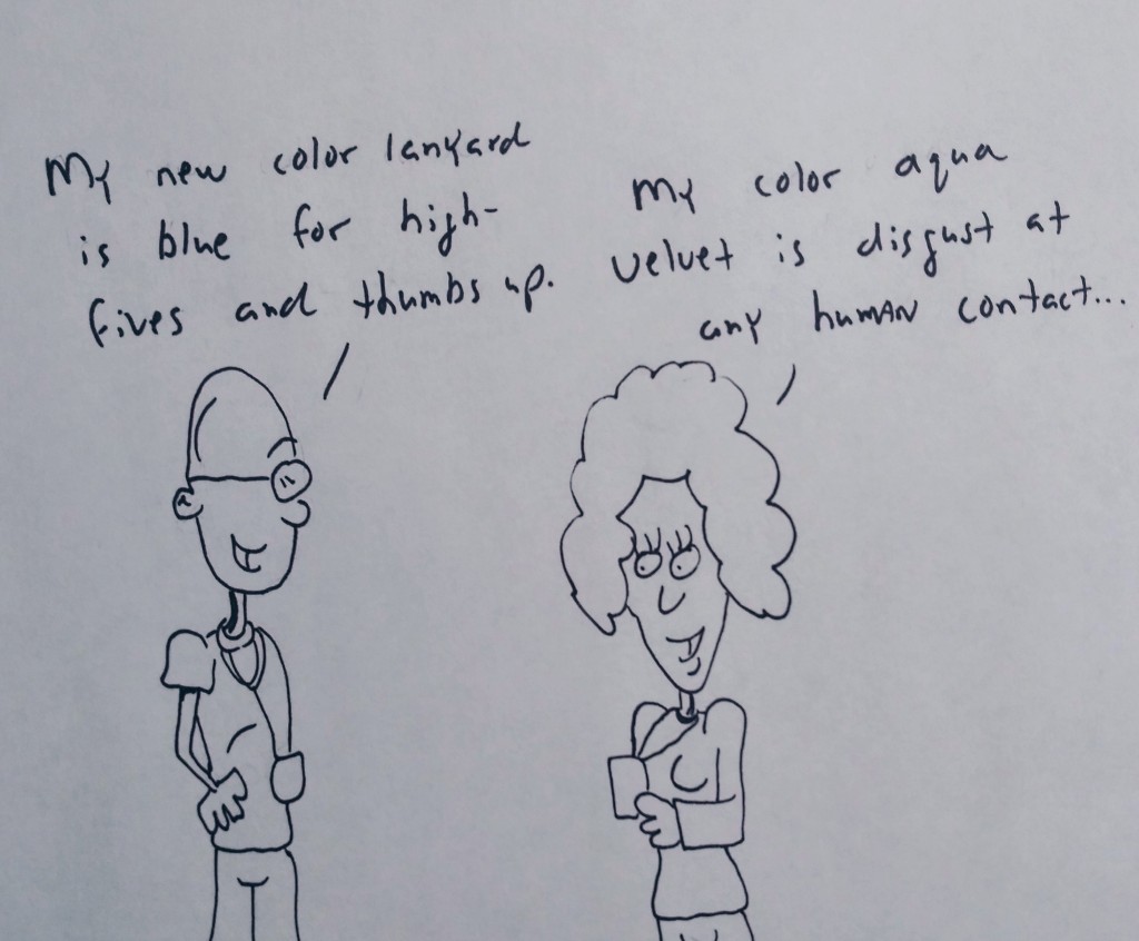 Color coded drawing by Robert Falagrady | Doodle Addicts