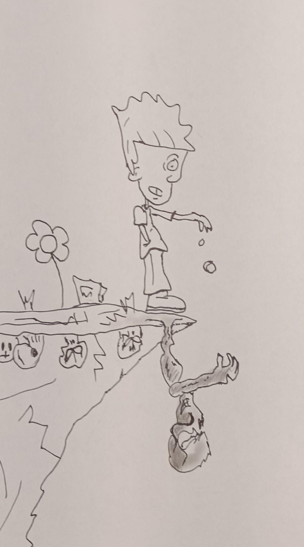 Reflection drawing by Robert Falagrady | Doodle Addicts