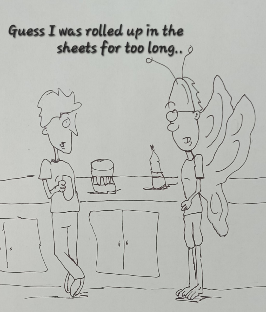 Snug sleep drawing by Robert Falagrady | Doodle Addicts