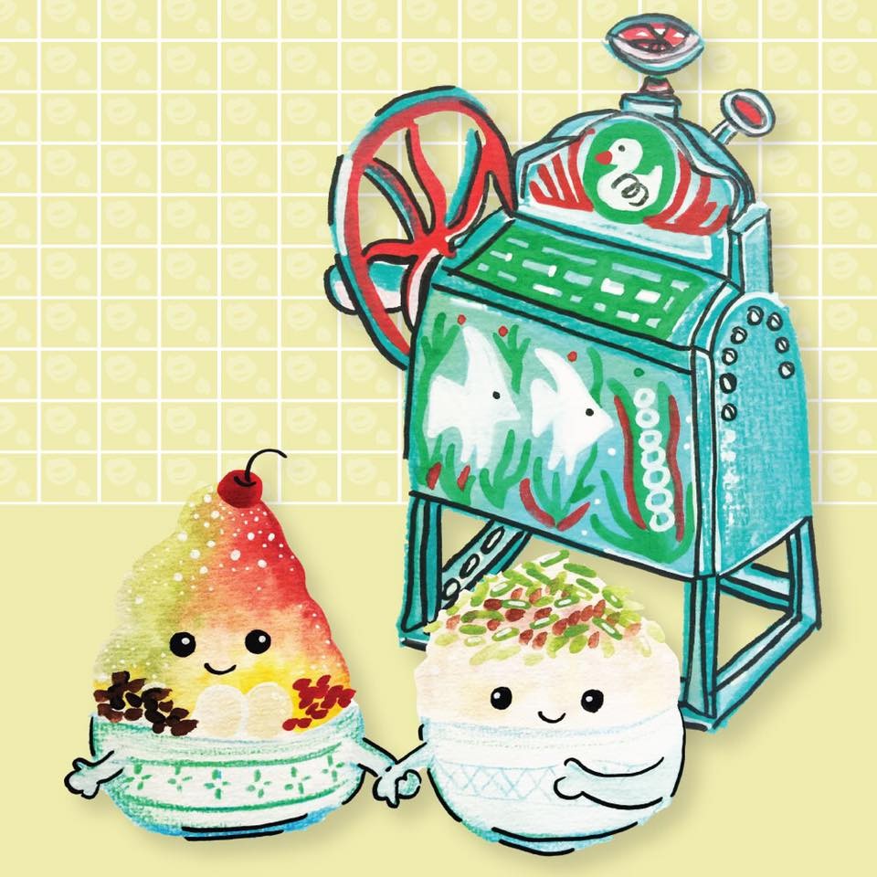 Malaysian delights: Ais Kacang & Cendol drawing by #laydoodle | Doodle ...