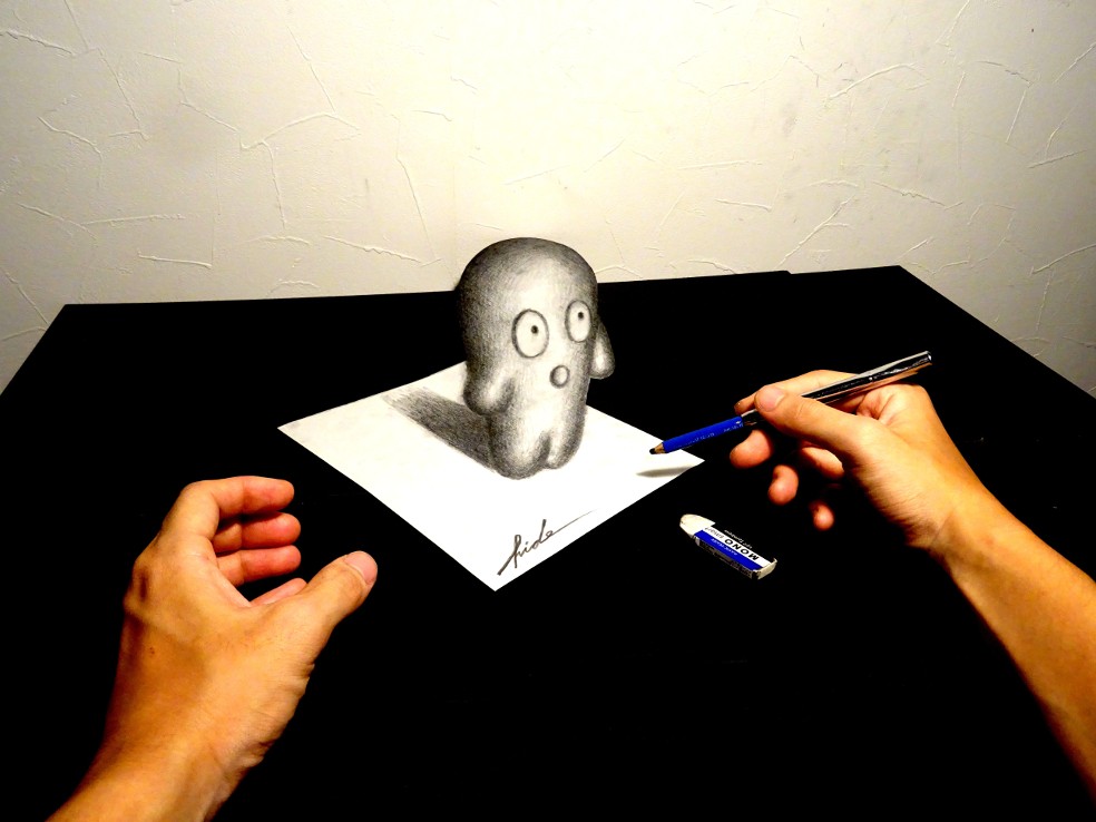 How To Draw Cool 3d Drawings On Paper