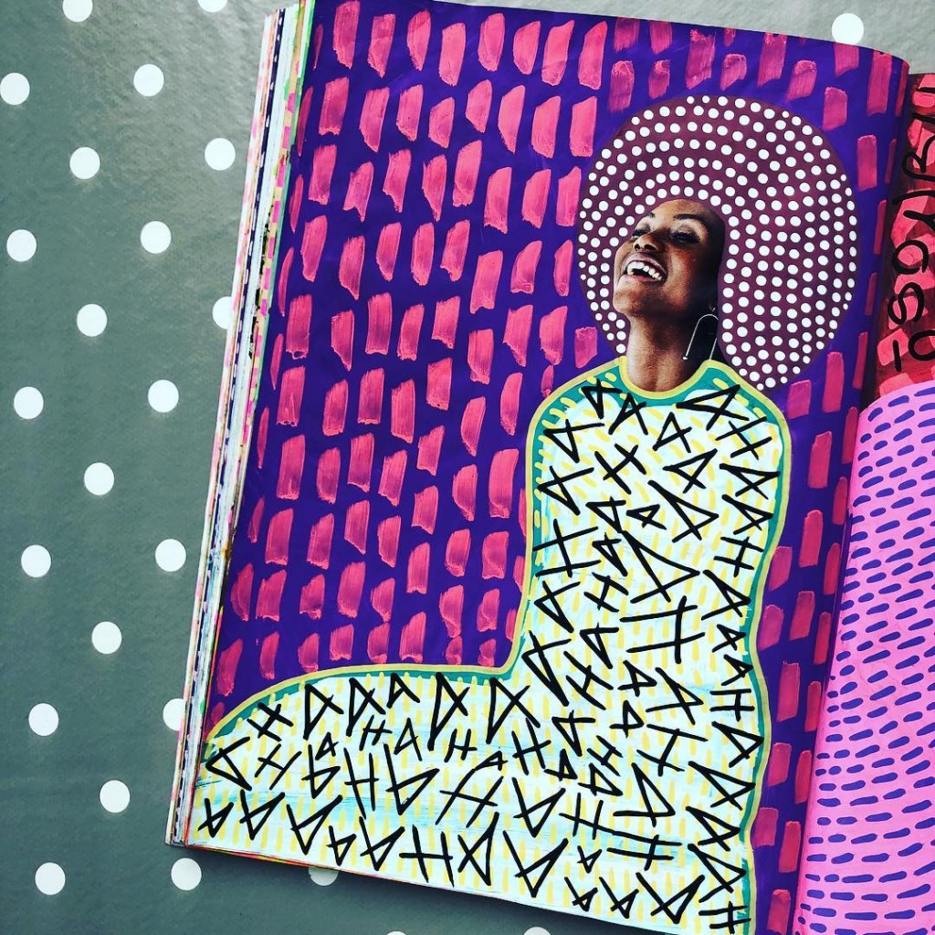 Laughing At Patriarchy drawing by Naomi Vona | Doodle Addicts