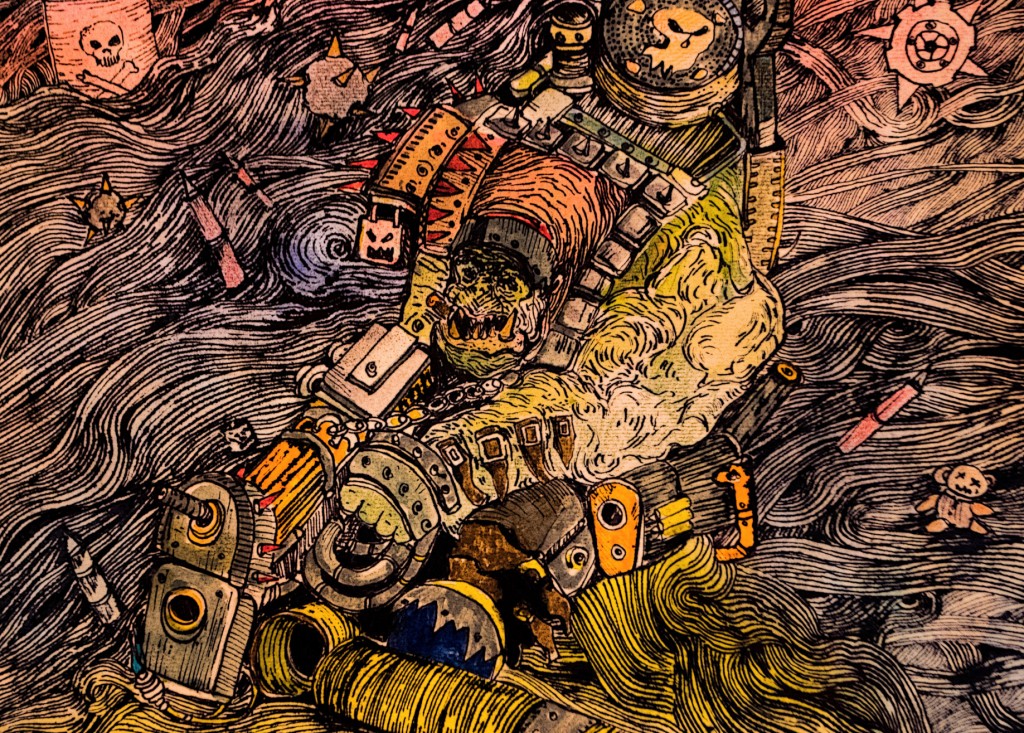 Ork Boy drawing by Anna Deligianni | Doodle Addicts