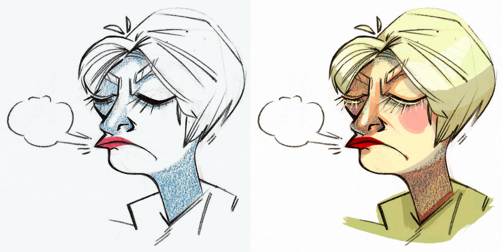 Pity drawing by Cath Gomes | Doodle Addicts